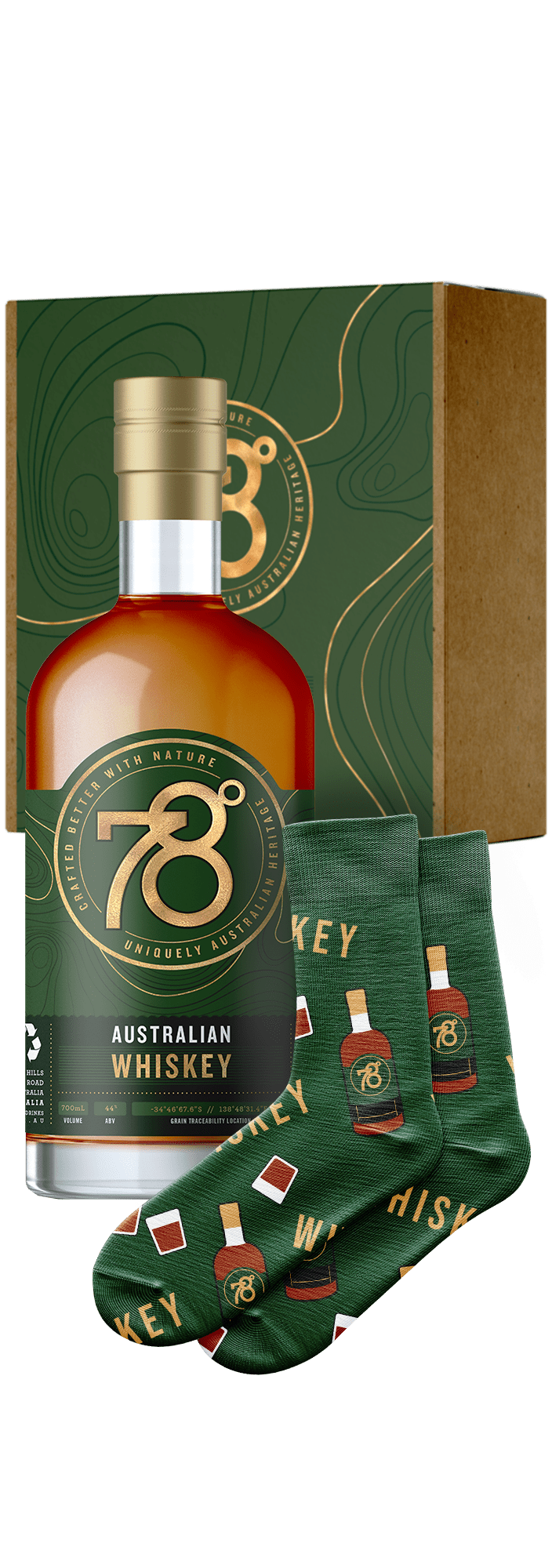 Australian Whiskey Gift Box - 78˚